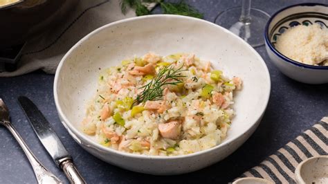 Lemony Salmon Risotto Recipe