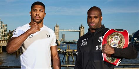 Anthony Joshua Vs Daniel Dubois Simulated