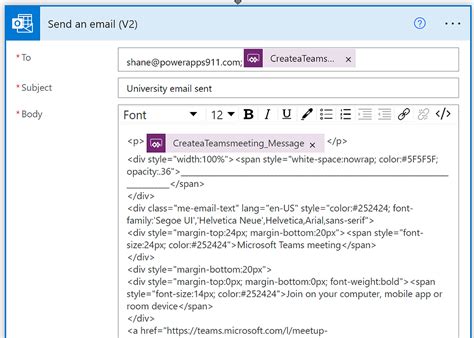 Send Meeting Notes And Invites Using Power Apps And Power Automate