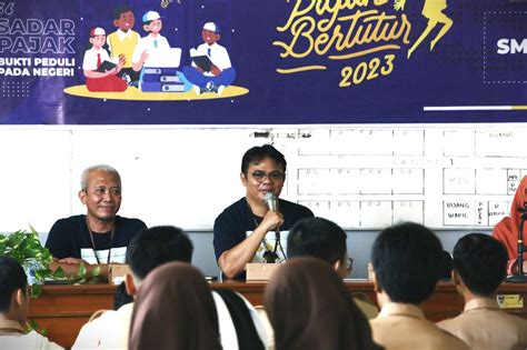 Siswa SMANSA Padang Ikuti Pajak Bertutur 2023 Direktorat Jenderal Pajak