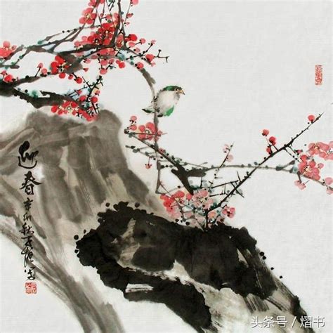 閒鷺棲常早秋花落更遲 水墨花鳥 每日頭條