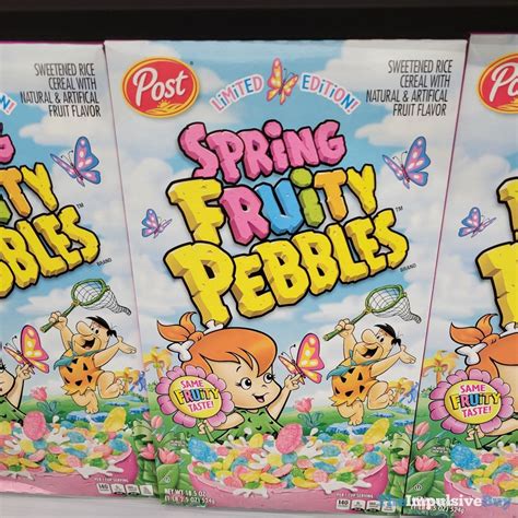 SPOTTED: Post Limited Edition Spring Fruity Pebbles Cereal – The Impulsive Buy