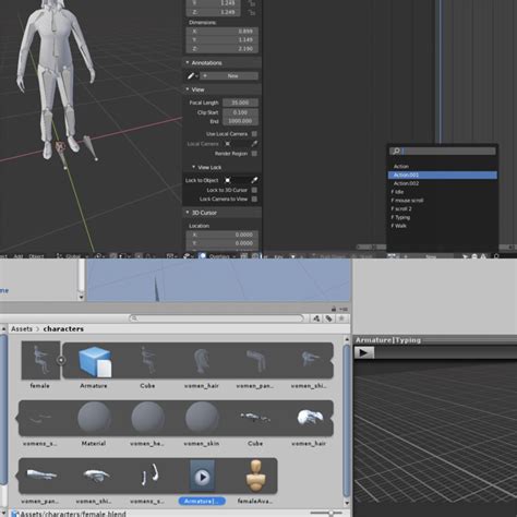 Help Why Does Unity Only Import One Of The Animations From The 5 That I Have For A Blend