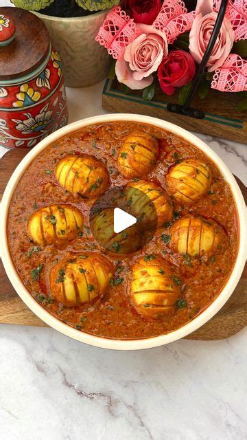 Egg Butter Masala Recipe Indian Street Food Delight