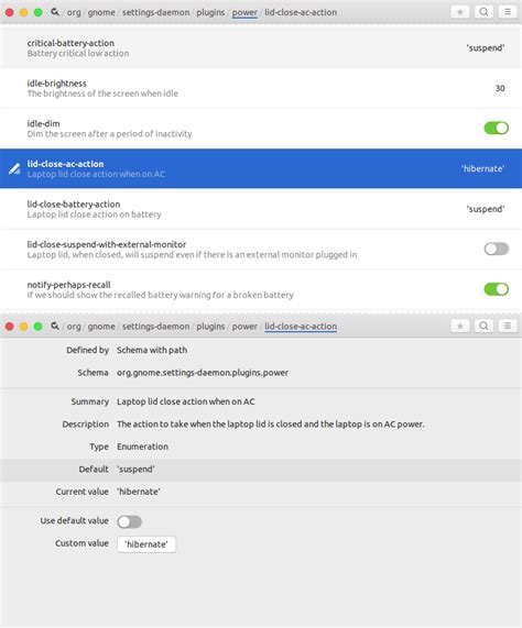 Power Management Keep A Laptop Running With Closed Lid Ask Ubuntu