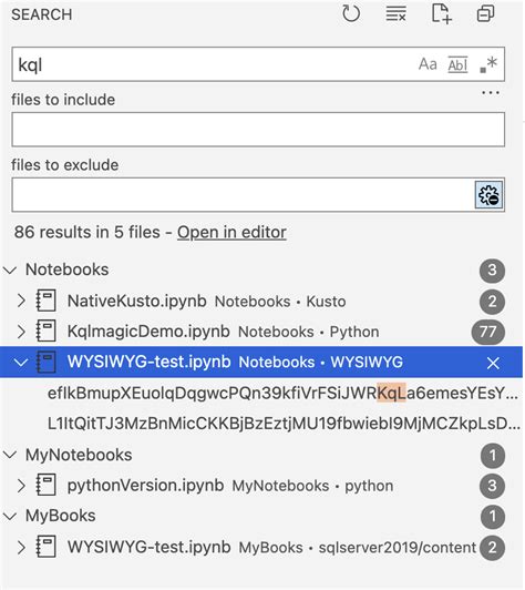Notebook Search Should Only Search Cell Contents · Issue 15589