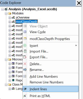 Vba Code Indenter