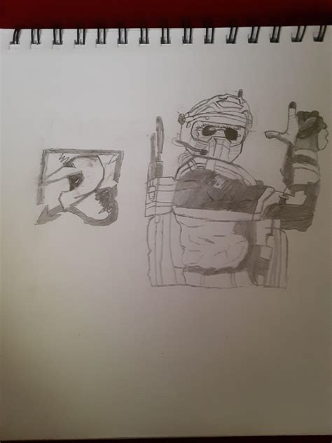 Mozzie Sketch R Rainbow6