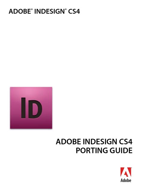Adobe Indesign Cs4 Porting Guide Pdf Uniform Resource Identifier