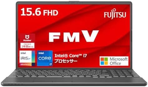 Amazon co jp 公式 富士通 ノートパソコン FMV LIFEBOOK WA J MS Office Win 型 Core i GB SSD