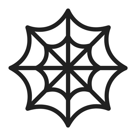 Spider Web Icon Fluentui Emoji Mono Iconpack Microsoft