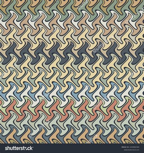 Seamless Striped Pattern Zig Zag Lines Stock Vector Royalty Free Shutterstock