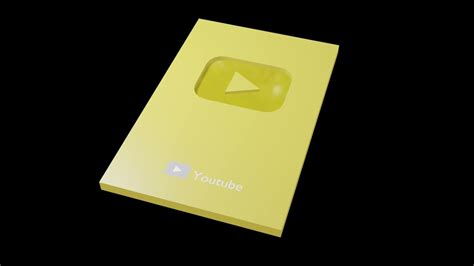 Golden Play Button YouTube