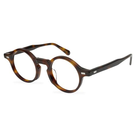 Acetate Round Tortoise Glasses Frames Men Classical Glasses Women Retro