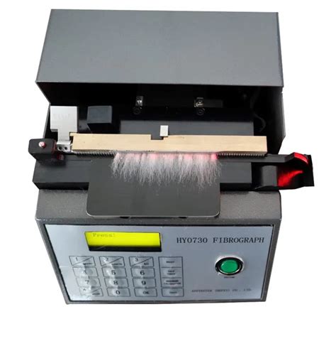 High Quality Textile Fiber Fibrograph Testing Machine In Stock Buy Labpratory Fibrograph Fiber