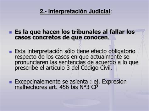 PPT INTERPRETACION DE LA LEY PENAL PowerPoint Presentation Free