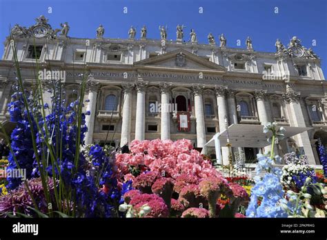 Following The Easter Sunday Mass Pope Francis Delivers His Easter