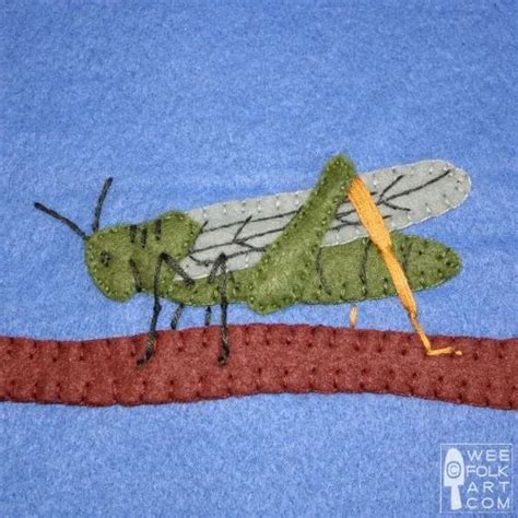 Grasshopper Applique Block Free Applique Patterns Applique Patterns