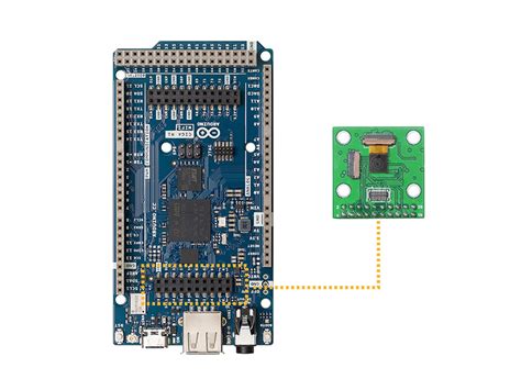 hm0360 vga monochrome dvp camera module for arduino giga r1 wifi board — arduino online shop