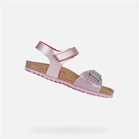 Geox ADRIEL Mädchen Sandalen Rosa | Geox® SS21