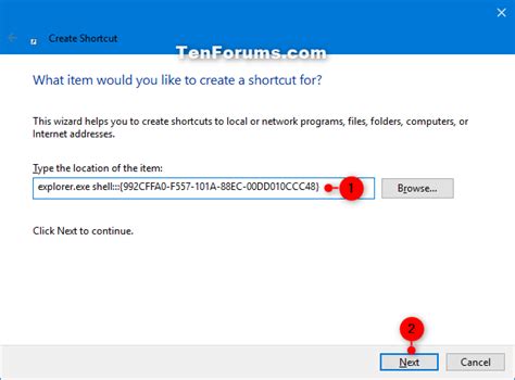 Create Network Connections Shortcut In Windows Tutorials