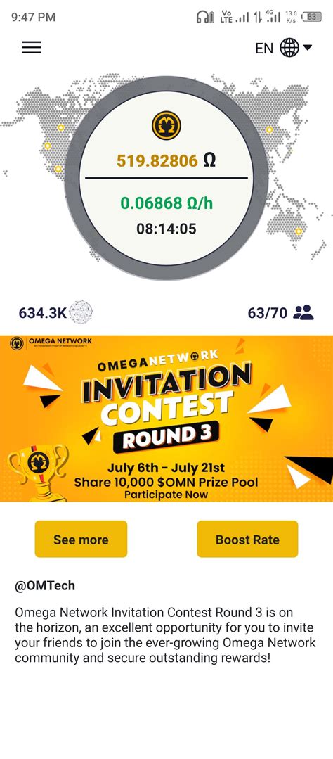 Omega Network Mining App Omeganetwork Omn By Immianzain Aug