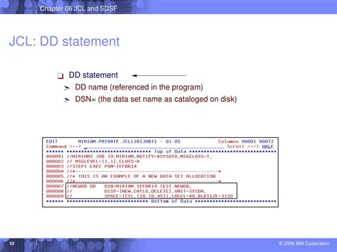 Ppt Chapter 6 Using Job Control Language Jcl And System Display