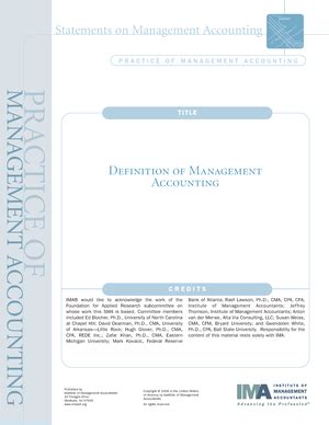 Introduction To Cost Accounting Management Accounting Studocu