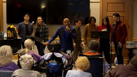 Broadway Stars Perform At The Actors Fund Home Good Morning America
