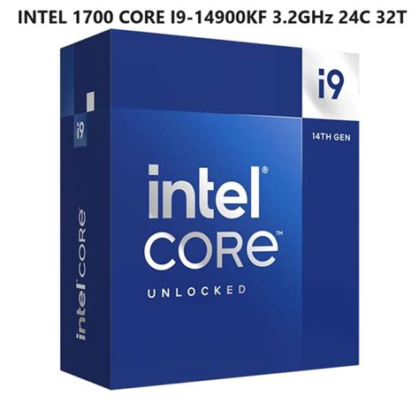 Cpu ซีพียู Intel Core I9 14900kf 3 20ghz 24c 32t Socket Lga 1700 ระบบระบายความร้อนไม่รวม