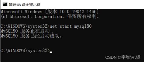 启动mysql80服务，windows版和centos版开启mysql80服务的命令 Csdn博客