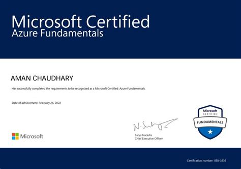 Aman Chaudhary On Linkedin View My Verified Achievement From Microsoft 10 Comments