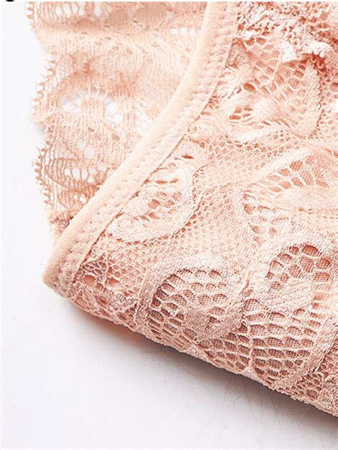 Plus Size S Xl Fashion Women Panties Sexy Lace Breathable Underwear Low