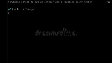 Adding Integers And Floats In Python With Automatic Conversion Stock