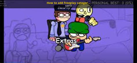 How To Add Freeplay Categories Oudate Tutorial For Friday Night Funkin Fnf Tutorials