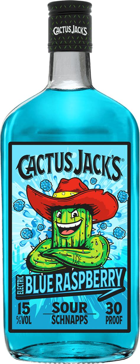 Electric Blue Raspberry Products Cactus Jacks