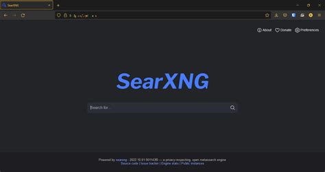 Searxng Dportfolio