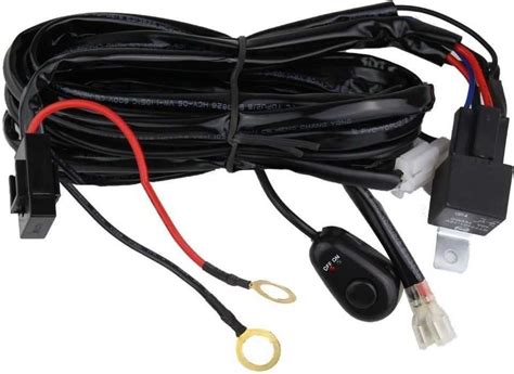 Кабел за Led дневни светлини бар 3 5м с реле On Off захранващ 12v гр