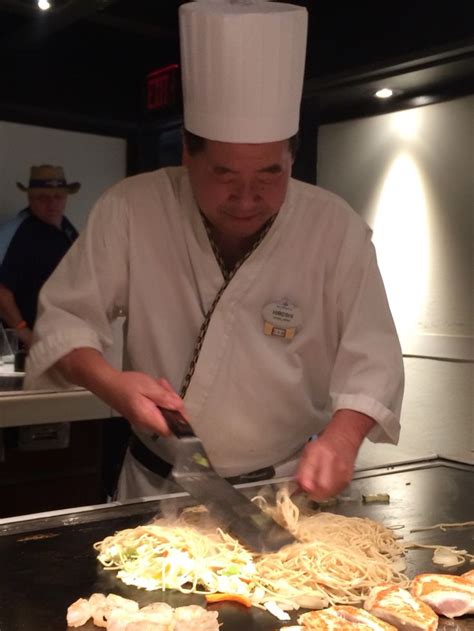 Tepan Edo Japan Epcot Disney Disney Dining Disney Resorts Epcot