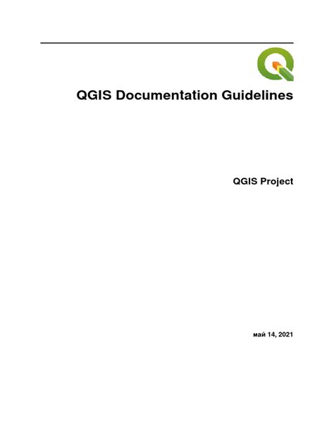 Qgis 316 Documentationguidelines Bg Pdf Software Repository Keyboard Shortcut
