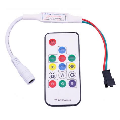 New SP E Mini RF Wireless Remote Controller For LED Strip WS WS B DC V Walmart
