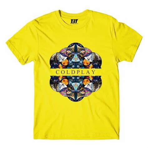 Coldplay T Shirt At Rs 299 Casual T Shirt Neck T Shirt Tee Shirt