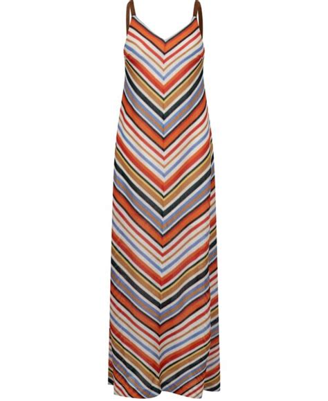 Striped Maxi Dress Find Den Bedste Pris Online