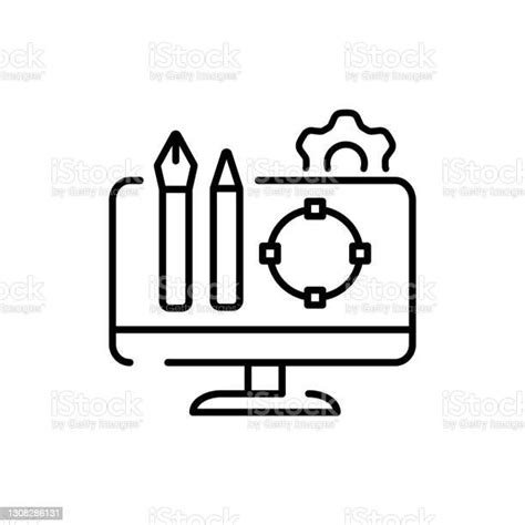 圖形設計黑線圖示網頁的象形圖移動應用程式促銷活動向量圖形及更多剪貼畫圖片 剪貼畫 商標 外型 Istock