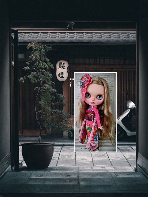 Pin Van りん さち Op Blythe Doll♡♥︎kimono