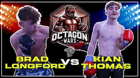 Kian Thomas Vs Brad Longford K1 Kickboxing Exhibition Octagon Wars 1 Youtube
