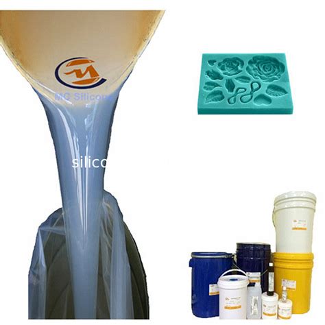 Food Grade High Tensile Strength Rtv2 Platinum Cure Silicone Rubber