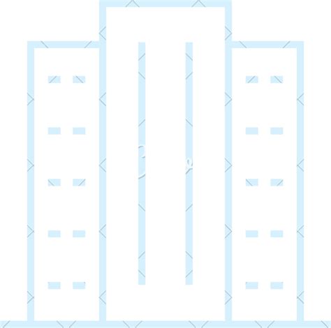 Buildings Outline Icon 素材 Canva可画