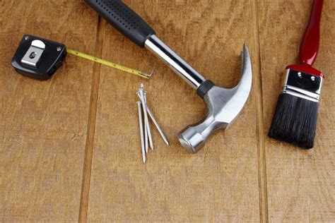 Planchers Et Outils En Bois Images Libres De Droit Photos De Planchers