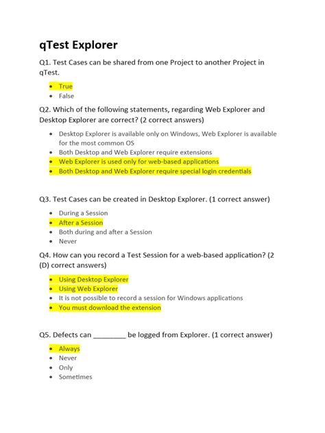 qtest explorer qanda pdf